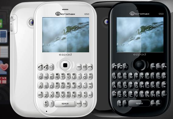 Micromax Ezpad Q50 Dual SIM, QWERTY Keypad Mobile Price