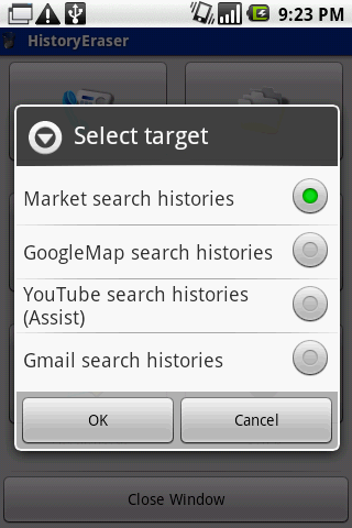 HistoryEraser Android App For Your Smartphone [Free]
