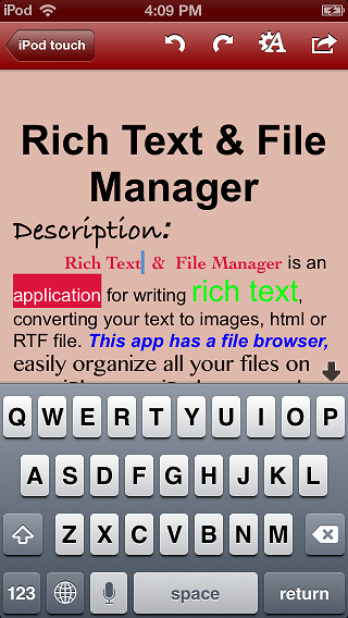 Rich Text & File Editor iOS App Review: Create & Convert Rich Text ...