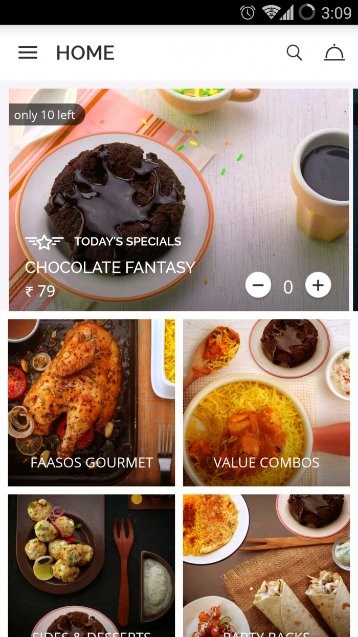 Faasos Launches Next Version of Its Food Ordering App Android App ...