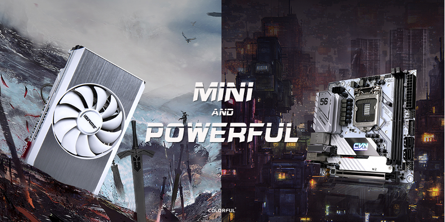 COLORFUL B560 Mini-ITX Motherboards and Compact RTX 3060 Mini Graphics ...