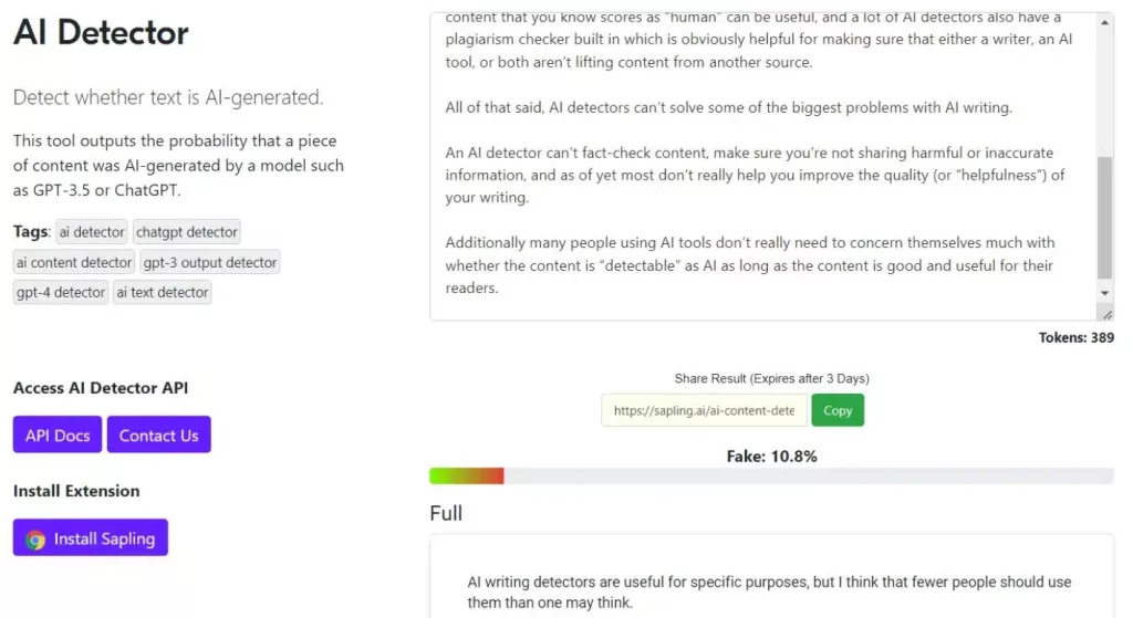 Best AI Content Detection Tools 2023 - (ChatGPT Detection)