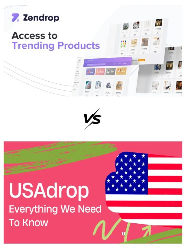 USAdrop vs Zendrop - Best Dropshipping Platforms Compared [2024]