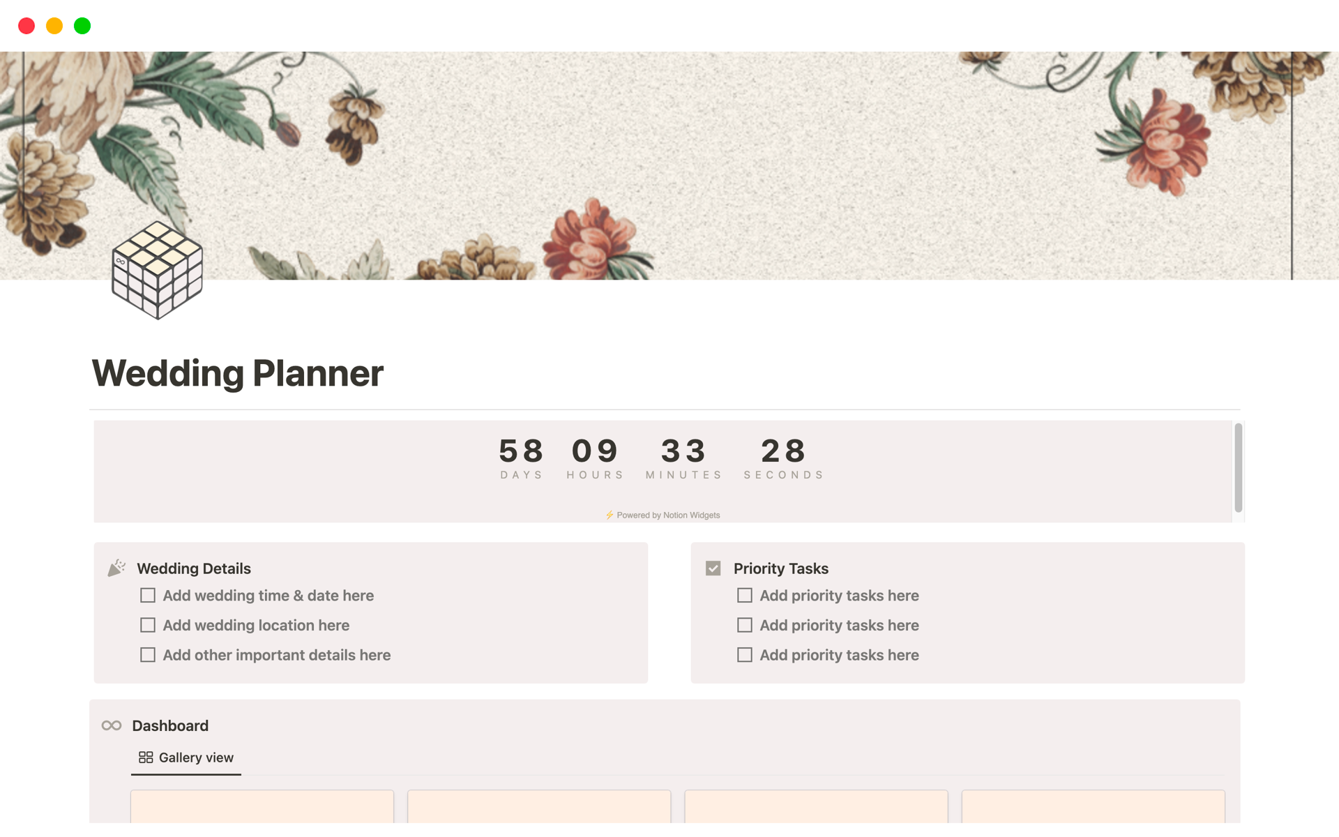 10 Best & Free Notion Wedding Planning Templates in 2024 - Digital ...